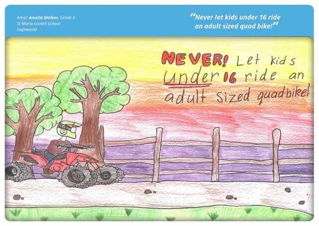 Creative kids help spread safety message | Gladstone Today